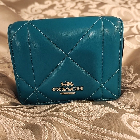 Coach | Bags | Coach Quilted Mini Wallet With Chain Strap | Poshmark